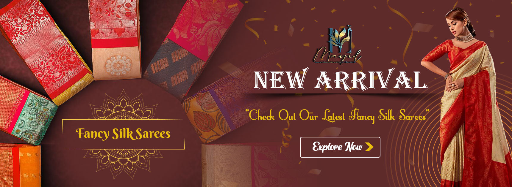 Traditional Wedding Clothes and Collections | Mayil Sarees